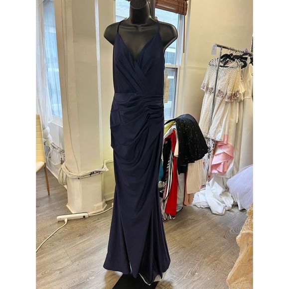 Bari Jay | Dresses | Blue Bari Jay Size M Straight Dress | Poshmark